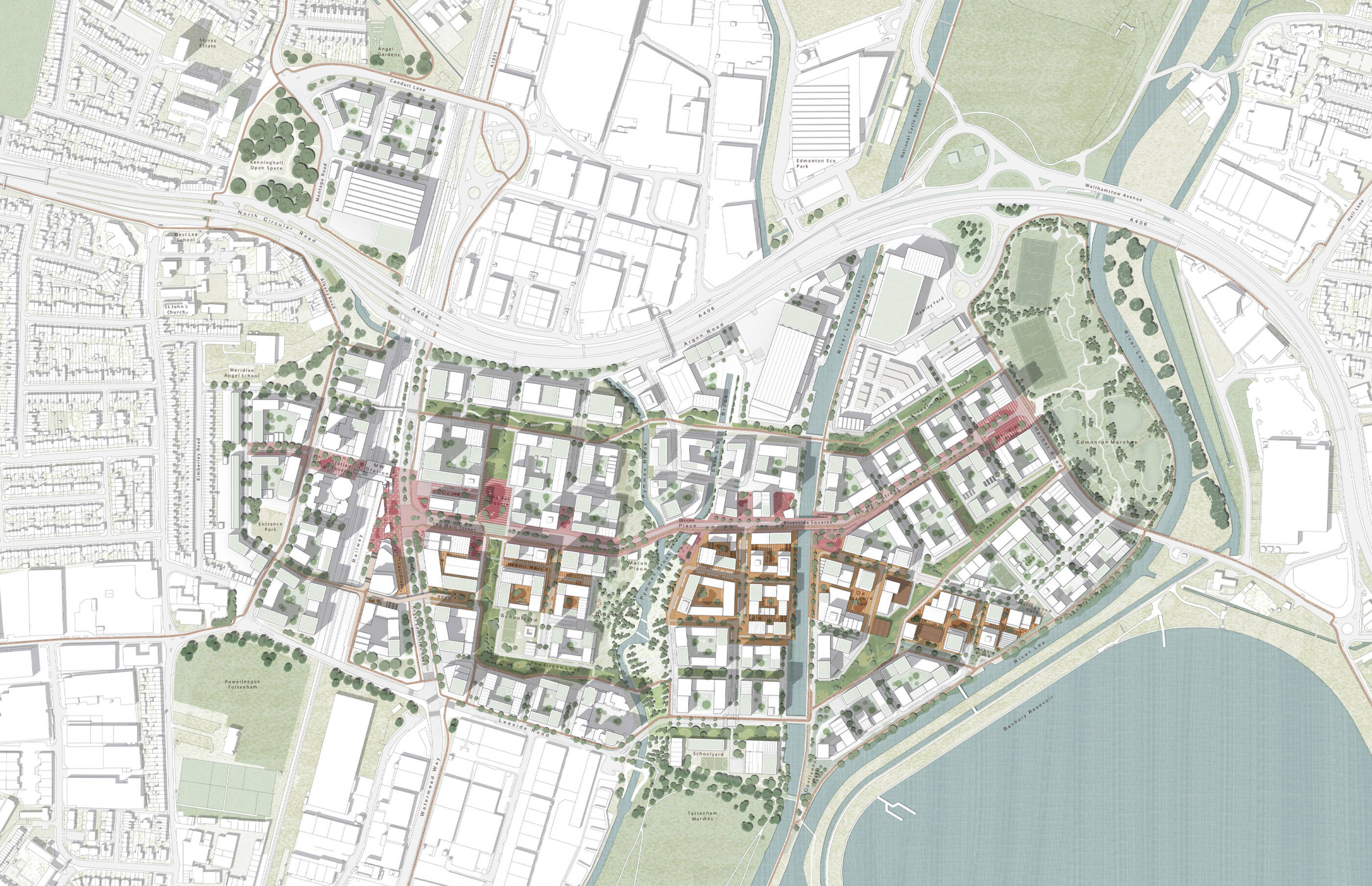 Meridian Water | Kjellander Sjöberg Arkitektkontor